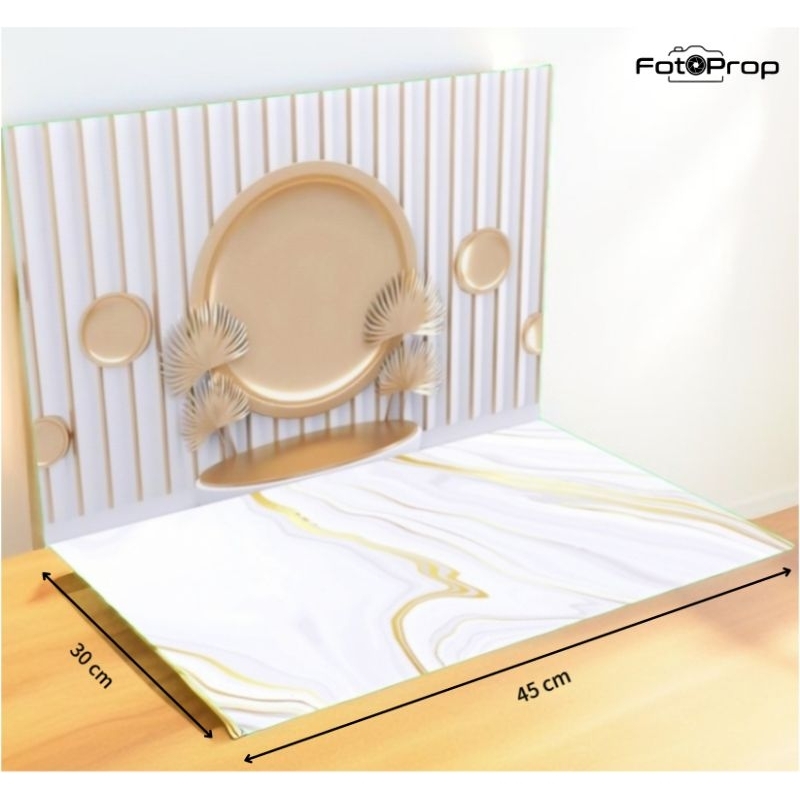 Jual Alas Foto Lipat 45 x 30 cm motif elegan/ Background Foto Produk ...