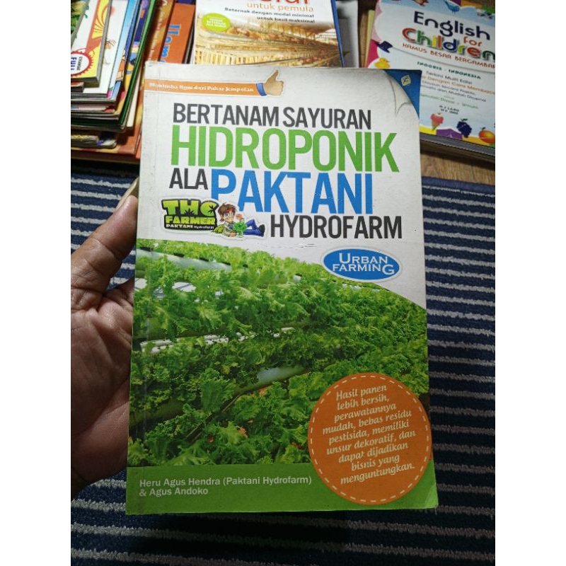 Jual BERTANAM SAYURAN HIDROPONIK ALA PAKTANI HYDROFARM, buku used, preloved, orisinil | Shopee ...