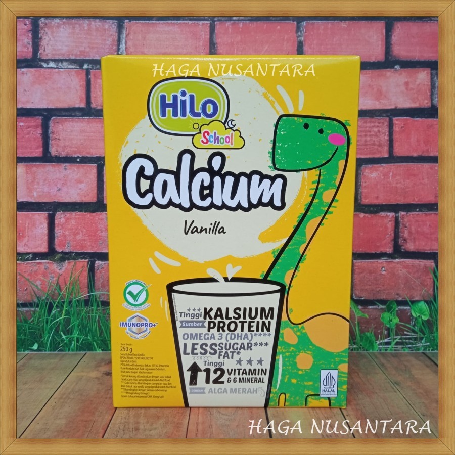 Jual Hilo School Calcium Vanila Vanilla dan Coklat Chocolate 250 gram ...