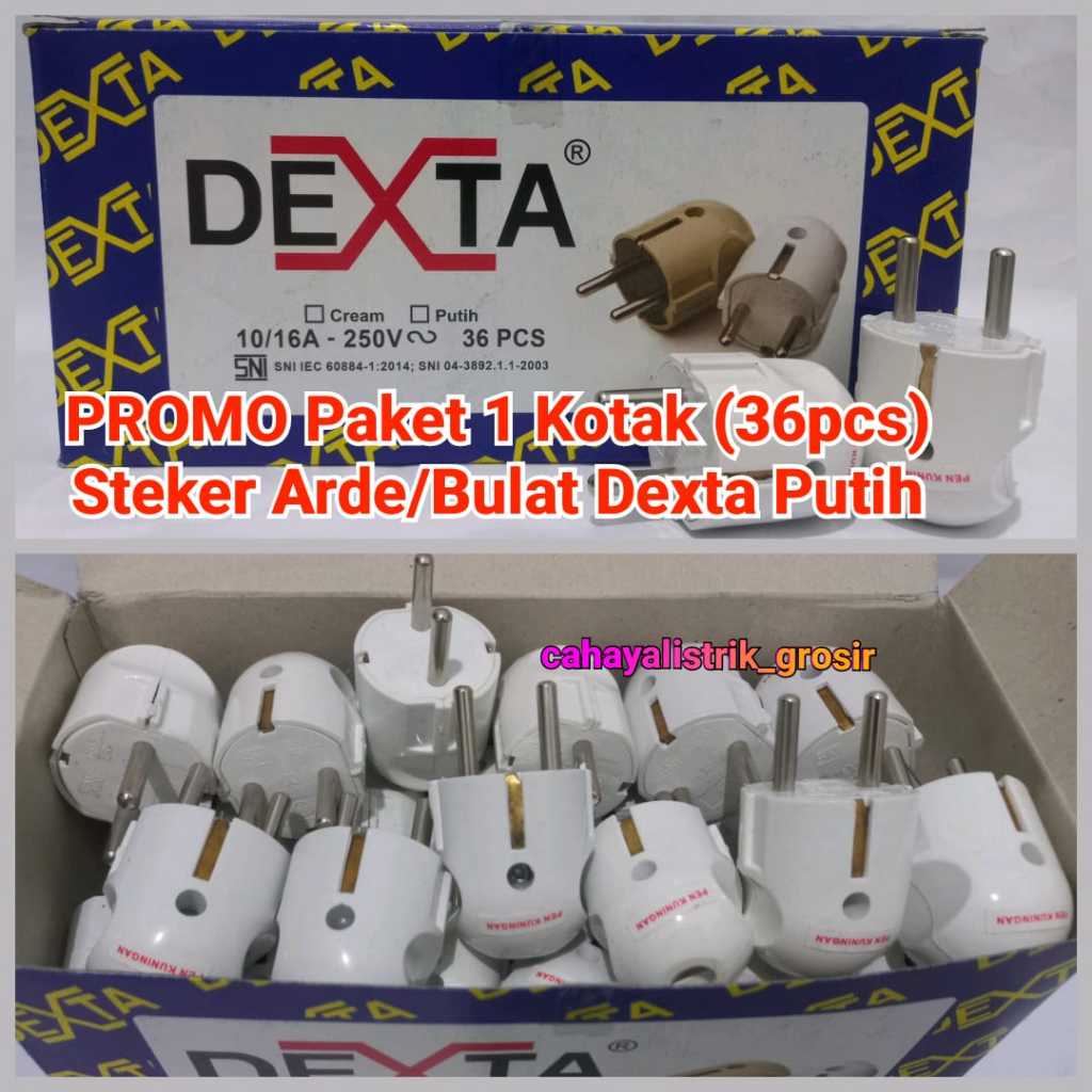Jual Dexta PROMO Paket 1 Kotak (36pcs)Steker Arde Pin Kuningan /Steker ...