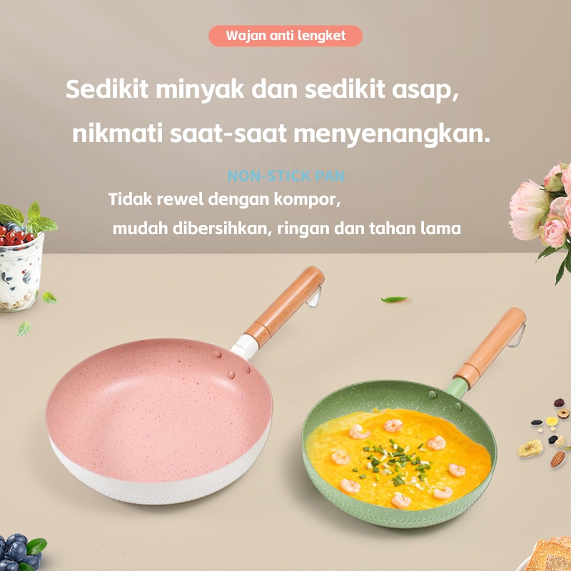 Jual Peralatan masak berkualitas Wajan salju Jepang Wajan anti lengket ...