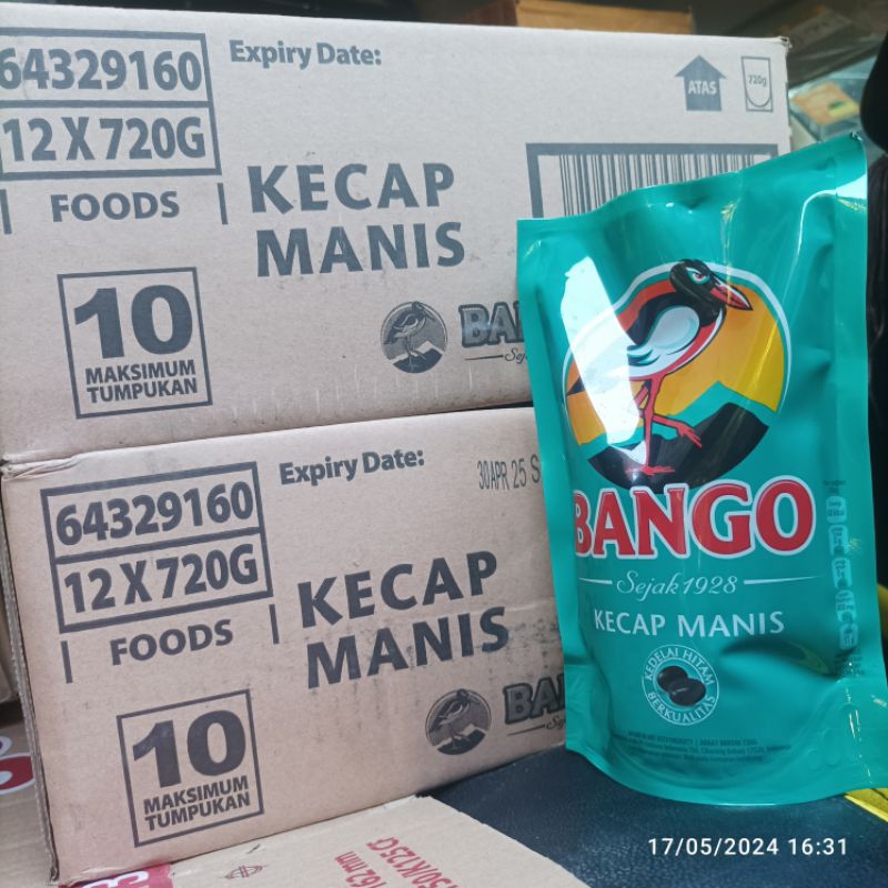 Jual Kecap Bango 520ml / 720gr kecap paling Laris | Shopee Indonesia