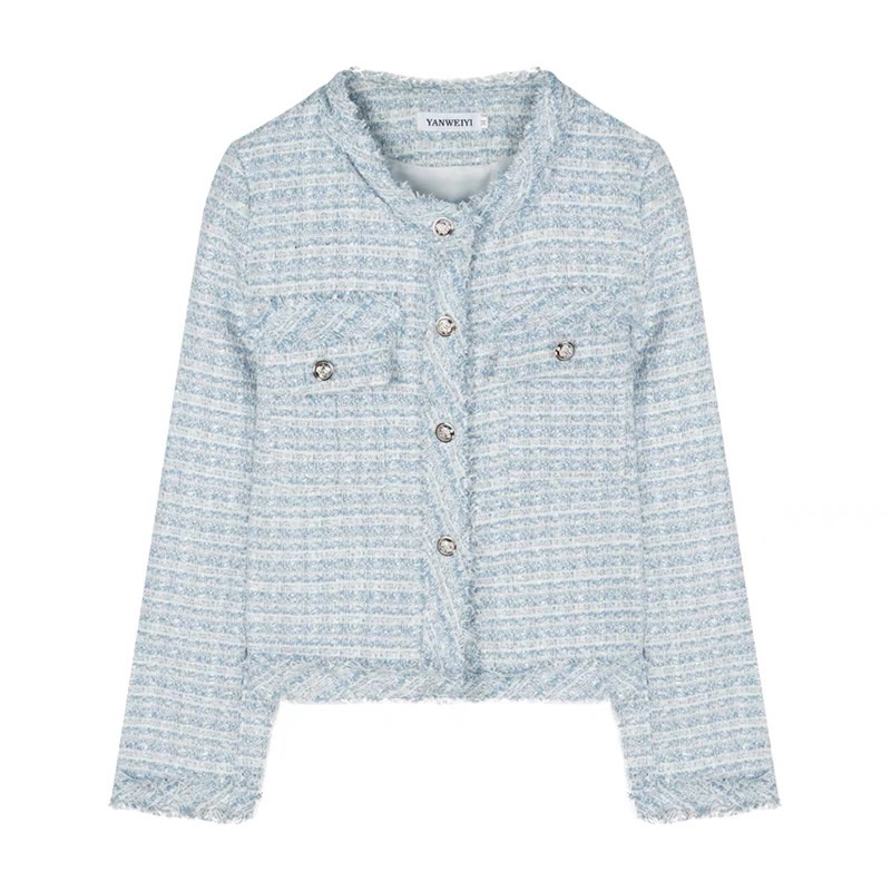Jual Tweed Blazer Korean Style Working Outfit Baju Kerja Wanita ...