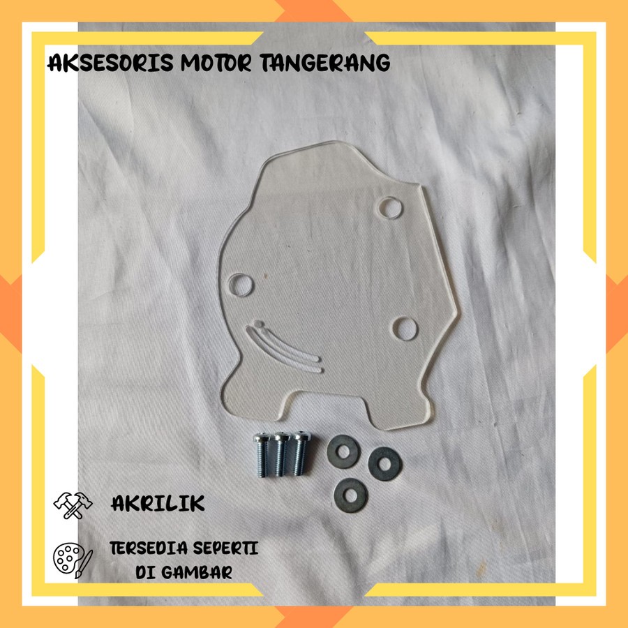 Jual COVER CVT PCX 160 AKRILIK TUTUP COVER CVT PCX 160 FREE BAUT ...