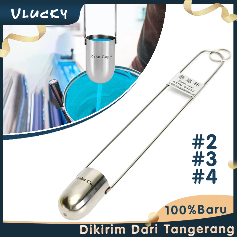 Jual #2 #3 #4 Zahn Cup Viscosity Cup Dip Type Stainless Steel ...