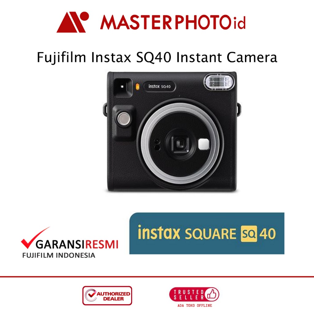Jual Fujifilm Instax Square SQ 40 / Fujifilm Instax SQ40 Instant Camera | Shopee Indonesia
