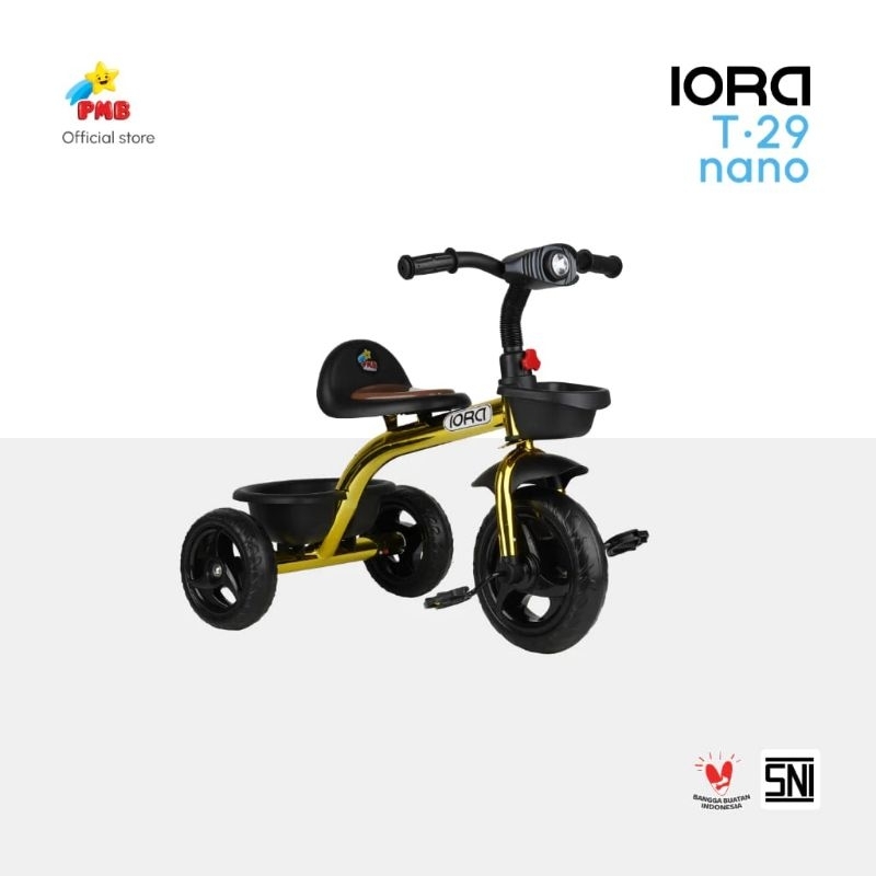Jual SEPEDA RODA TIGA PMB IORA T29 NANO COLOR | Shopee Indonesia