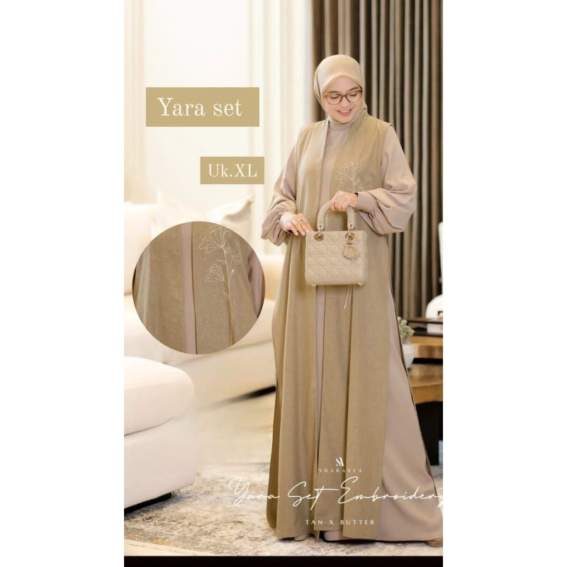 Jual Yara Set Embroidery(Set Outer) by shArarea | Shopee Indonesia