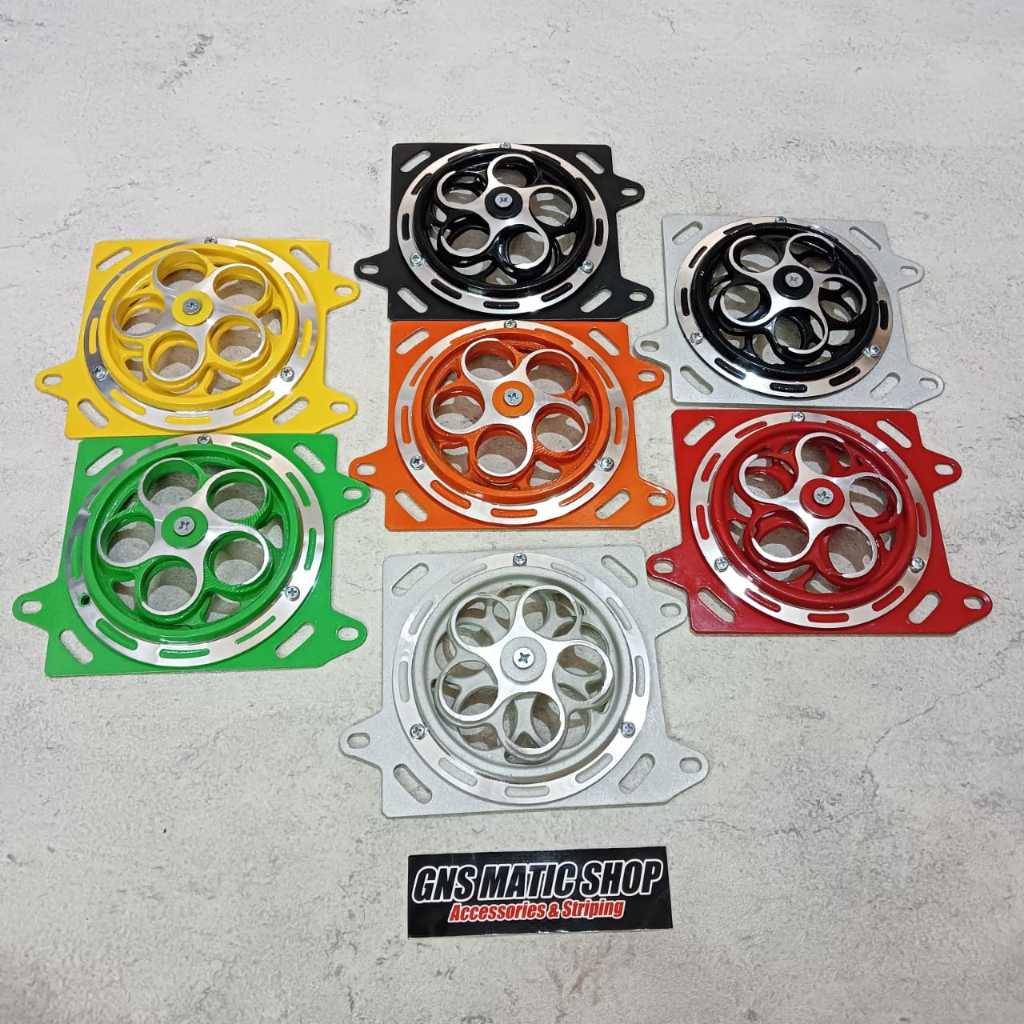 Jual tutup cover kipas radiator set spiner model bulat honda vario 125 ...