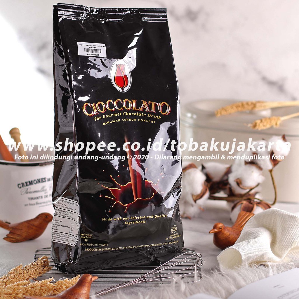 Jual Tulip CIOCCOLATO 250gr Chocolate Powder Drink Horeca Minuman ...