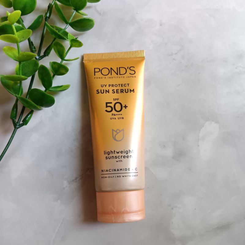 Jual NEW PONDS Sun Serum Sunscreen SPF 50+ PA++++ | Shopee Indonesia