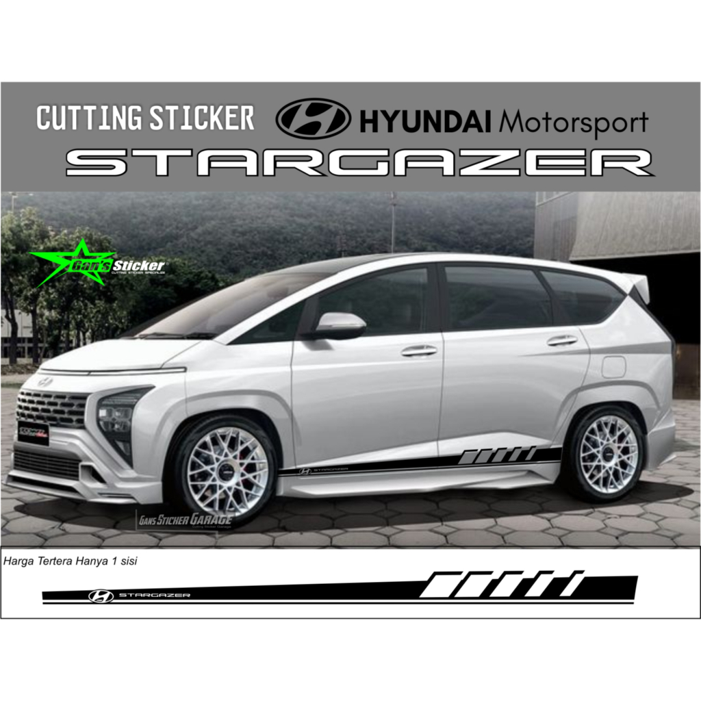 Jual sticker hyundai stargazer aksesoris hyundai #stargazer | Shopee ...