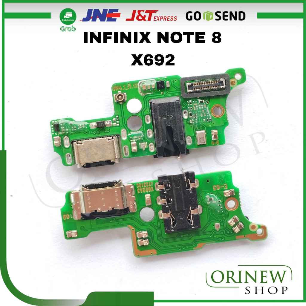 Jual Pcb Board Usb Konektor Cas Infinix Note 8 X692 Connector Charger ...