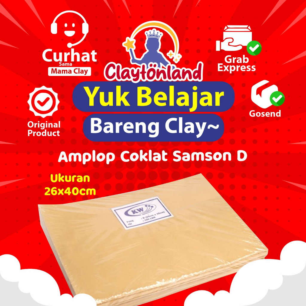 Jual Amplop Coklat Samson E Ukuran 28x40cm / Amplop Dokumen / Lamaran ...