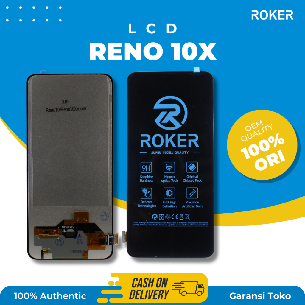 Jual ROKER LCD TOUCHSCREEN OPPO RENO 10X ZOOM FULLSET BY ROKER | Shopee ...