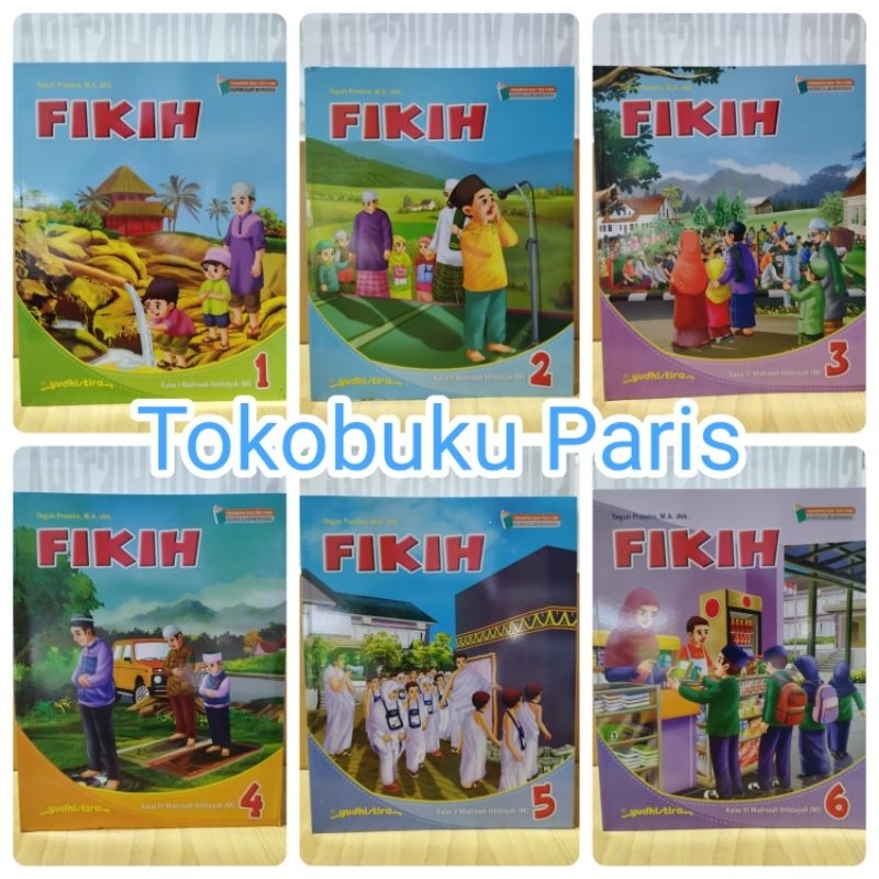 Jual ORI Buku Pelajaran Fikih Fiqih sd MI kelas 1 2 3 4 5 6 Kurikulum Merdeka Yudhistira ...