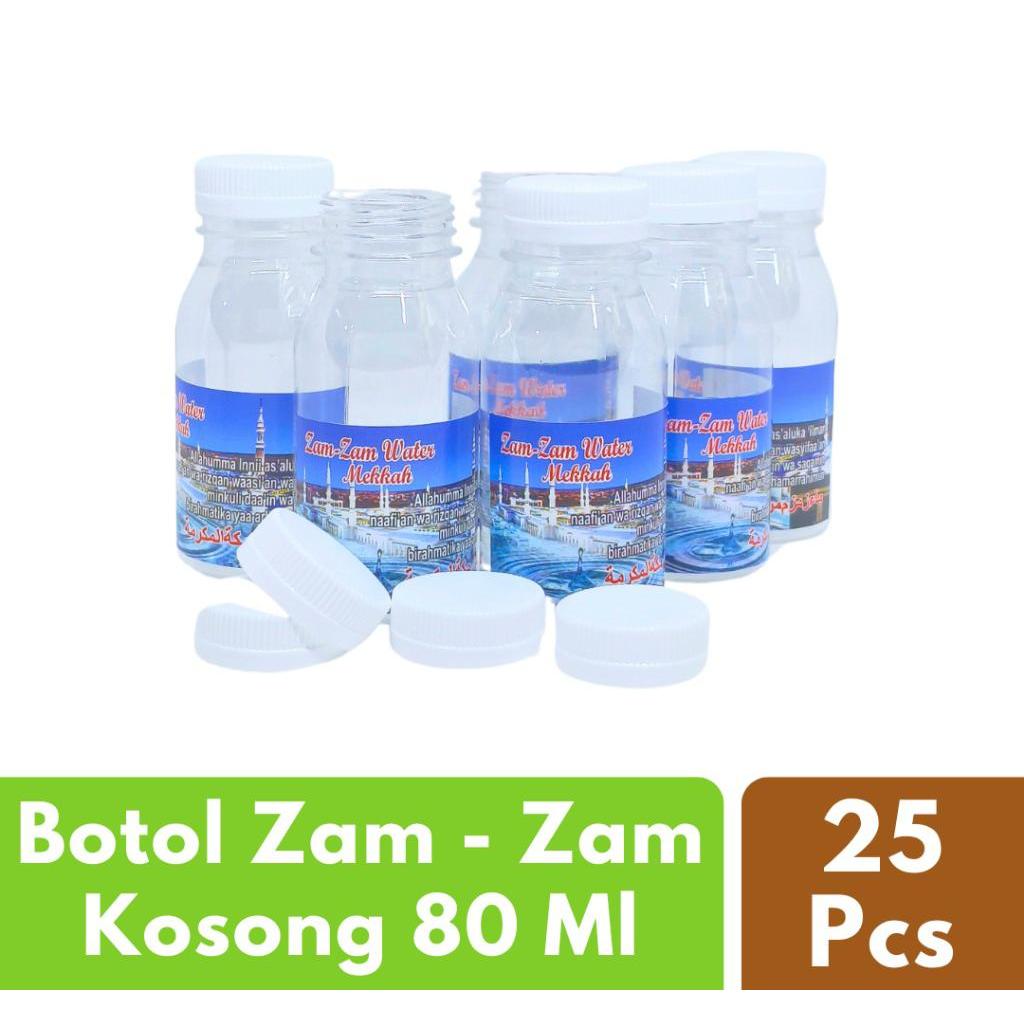 Jual Botol Air Zam Zam 80ml isi 25pcs | Shopee Indonesia