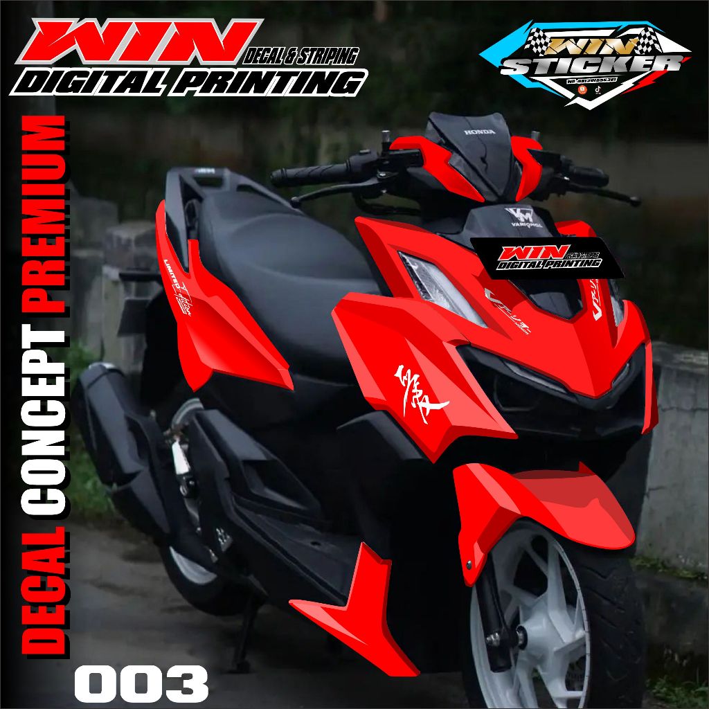 Jual Decal Sticker Vario 160 Fullbody New Decal Vario 160 FULLBODY ...