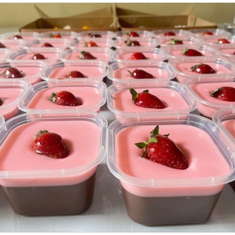Jual PUDING COKLAT STRAWBERRY(MIN 20) | Shopee Indonesia