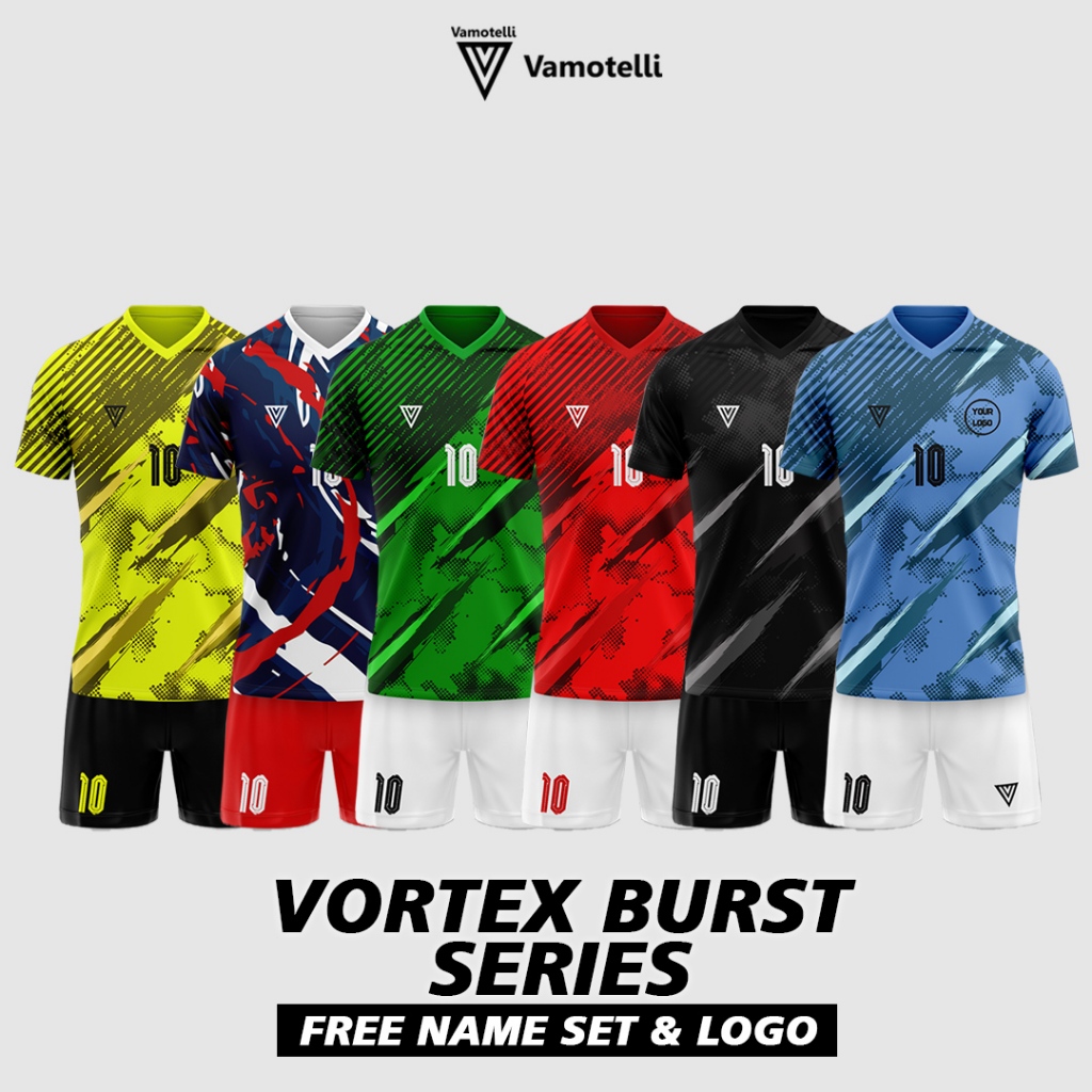 Jual Vamotelli Jersey Bola Setelan Futsal - Dryfit Premium (Vortex ...