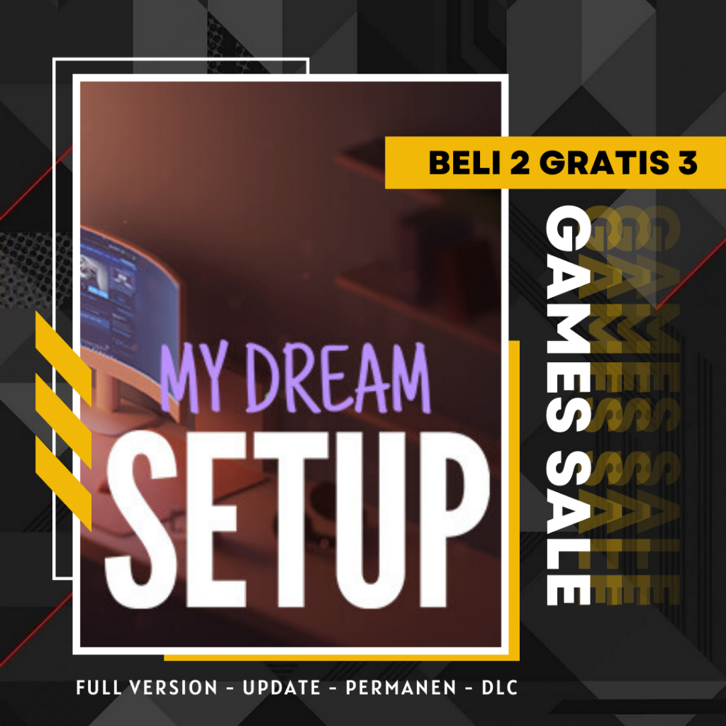 Jual MY DREAM SETUP - GAME PC - GAME LAPTOP - PC GAMES | Shopee Indonesia