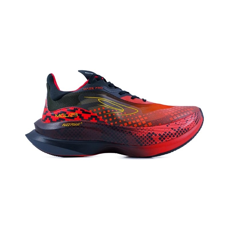 Jual 910 HAZE PRO MAGELANG MERAH HITAM - Sepatu Lari Carbon Plate ...