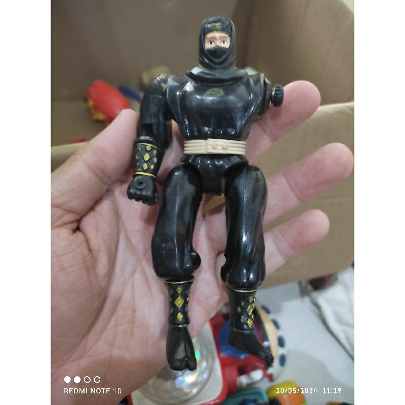 Jual ACTION FIGURE JUNK MINUS POWER RANGERS NINJA BLACK HITAM ...