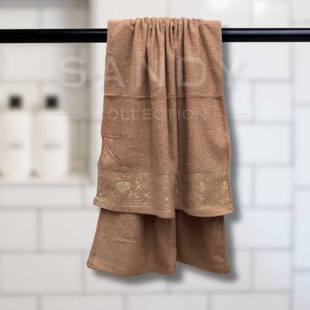 Jual Handuk Mandi Dewasa Cotton Ukuran 70x140cm - Sandy Collection | Shopee Indonesia