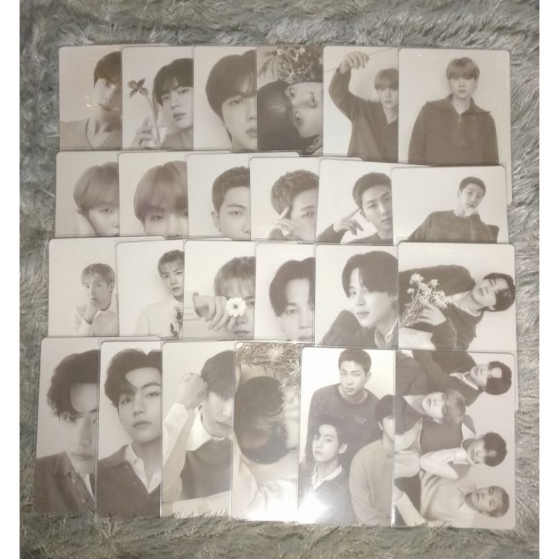 Jual BTS - MONOCHROME OFFICIAL MINI PHOTOCARD MPC RM JIN SUGA JHOPE JIMIN V JUNGKOOK | Shopee ...