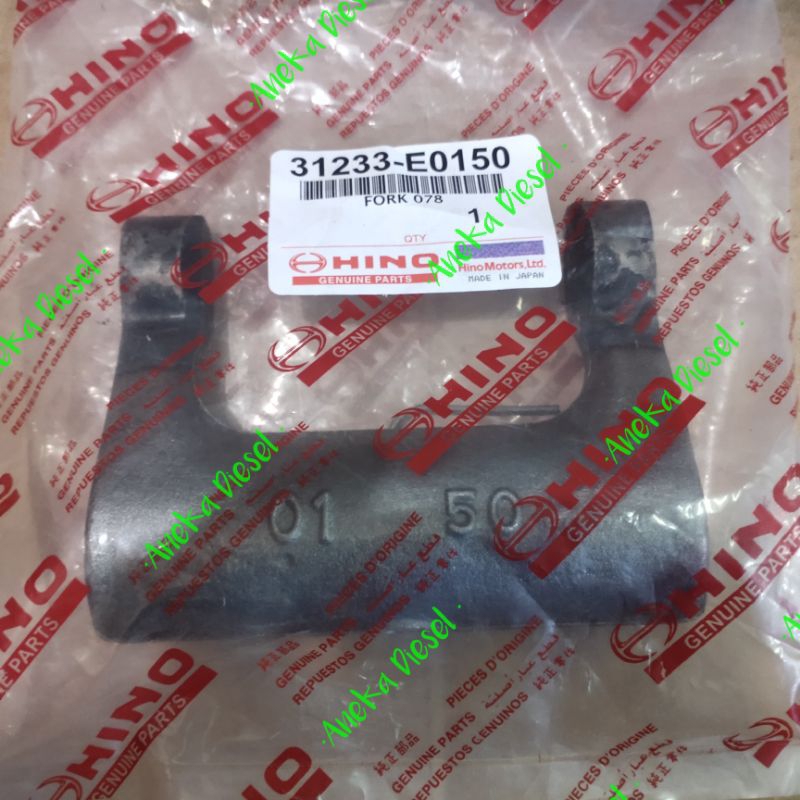 Jual Fork Clutch Release Garpu Dek Laher Hino Lohan FM260TI ZF 31233 ...
