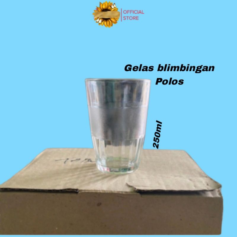 Jual Gelas BLIMBING/GELAS MINUMAN/GELAS TEH/GELAS POLOS/ GELAS JAMU ...