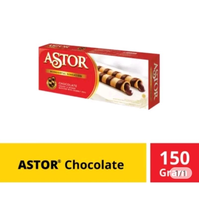 Jual wafer astor chocolate 150gr sn | Shopee Indonesia