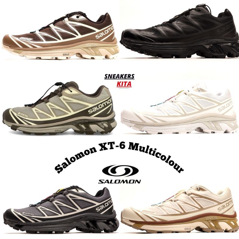 Jual [NEW] Sepatu Hiking Salomon XT-6 Multicolour BNIB 100% Authentic | Shopee Indonesia