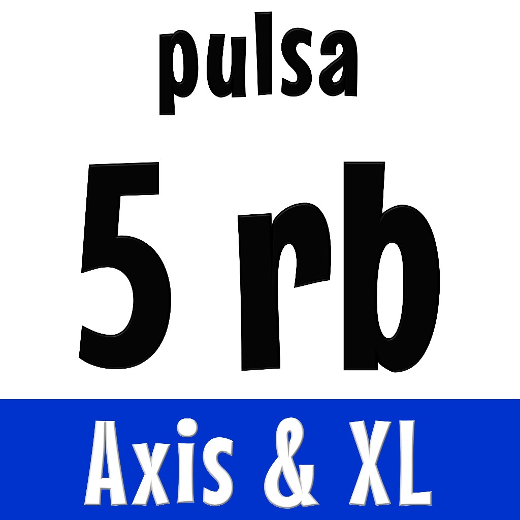 Jual pulsa axis 5000 5rb xl 5 menambah masa aktif kartu | Shopee Indonesia