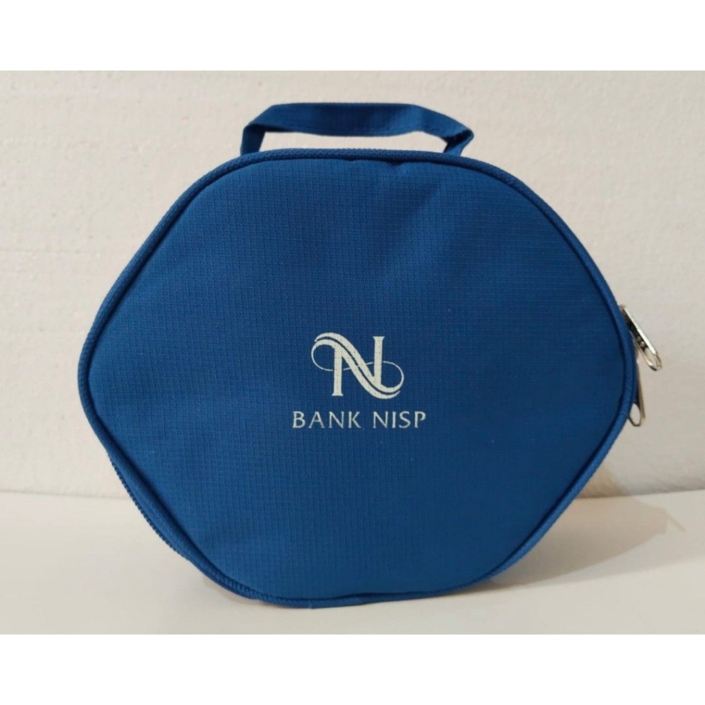Jual Dompet Serbaguna Biru NISP | Shopee Indonesia