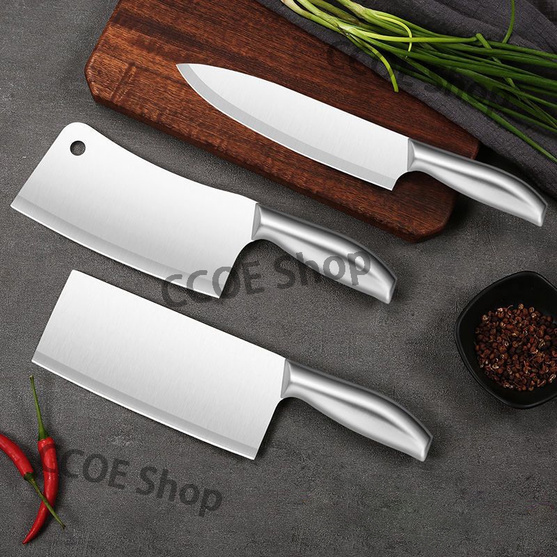 Jual Pisau Daging Super Tajam Pencacah Tulang Daging Golok Stainless ...