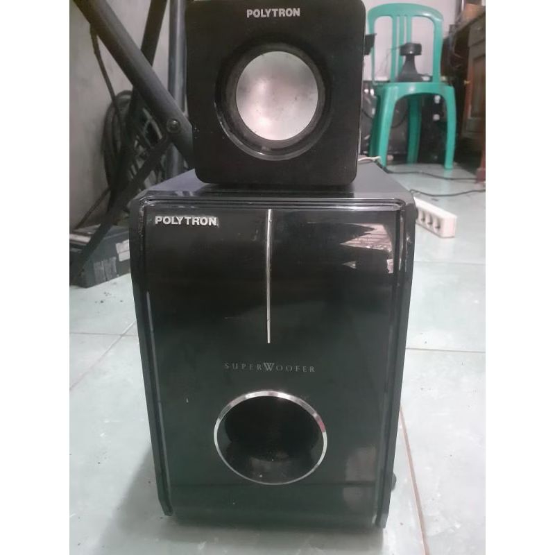 Jual SUBWOOFER AKTIF POLYTRON PHT138 | Shopee Indonesia