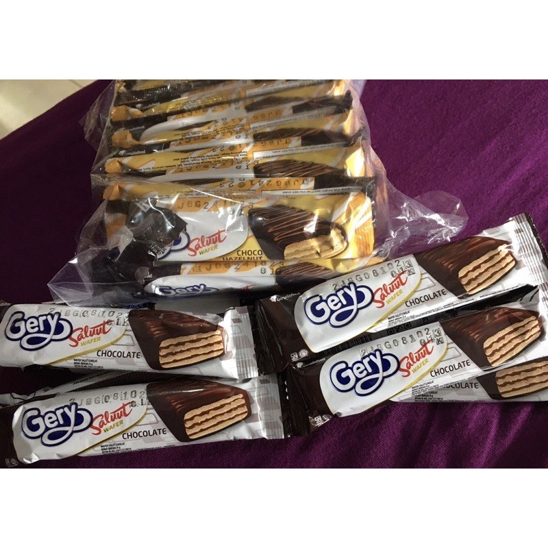 Jual GERY SALUT WAFER RENTENG 26x6gr GERY SALUT | Shopee Indonesia