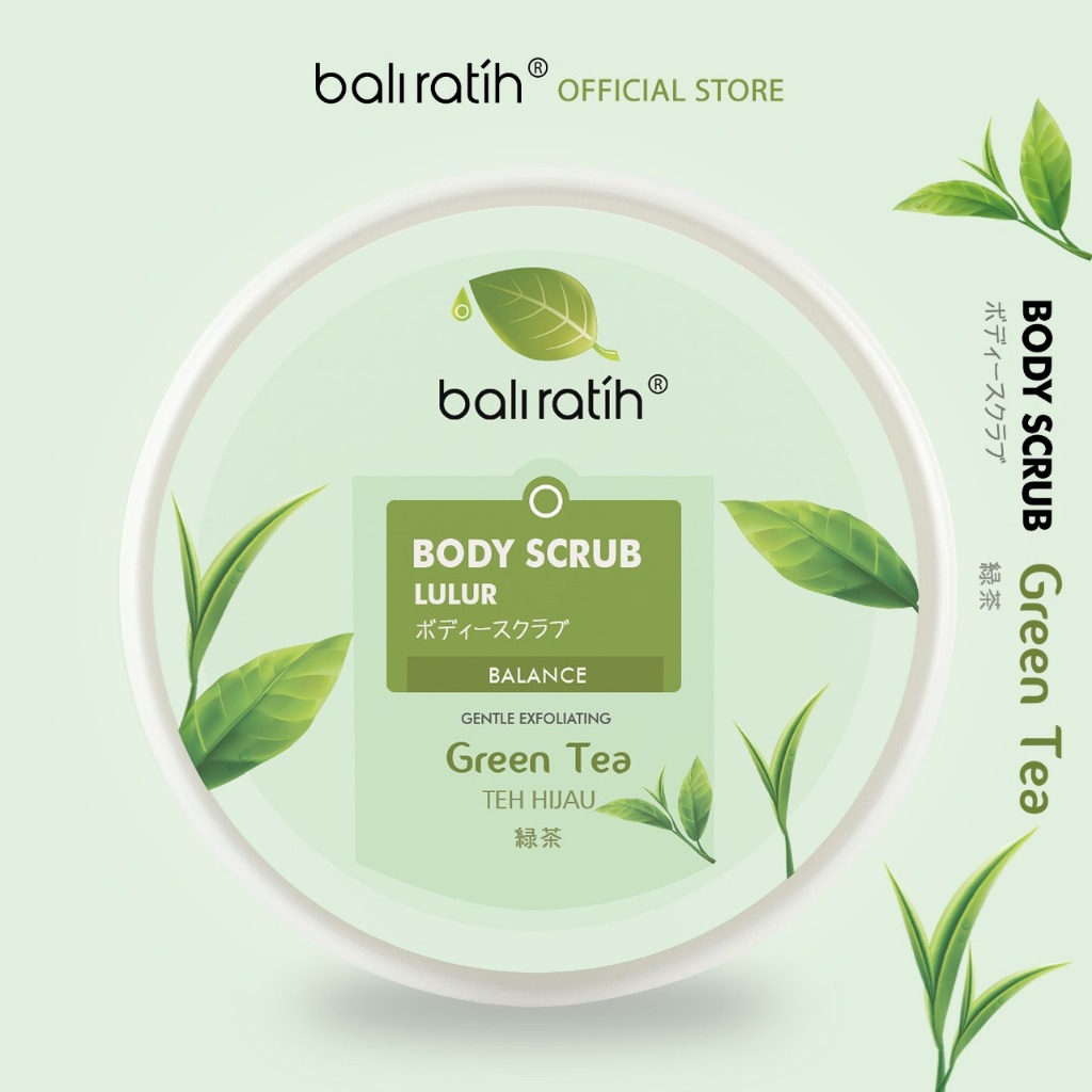 Jual Bali Ratih Lulur / Body Scrub Balance Green Tea | Shopee Indonesia