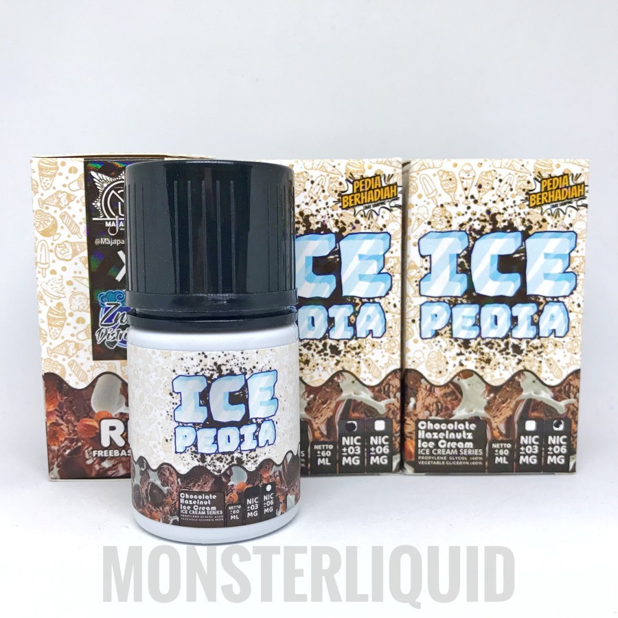 Jual ICE PEDIA CHOCOLATE HAZELNUTZ ICE CREAM BY MAJAPAHIT BREWERY 3MG ...
