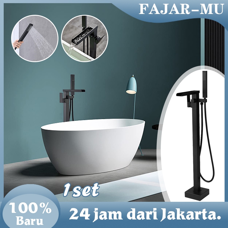 Jual Kran Bathtub Tembaga Murni Kran Panas Dingin Lantai Berdiri ...
