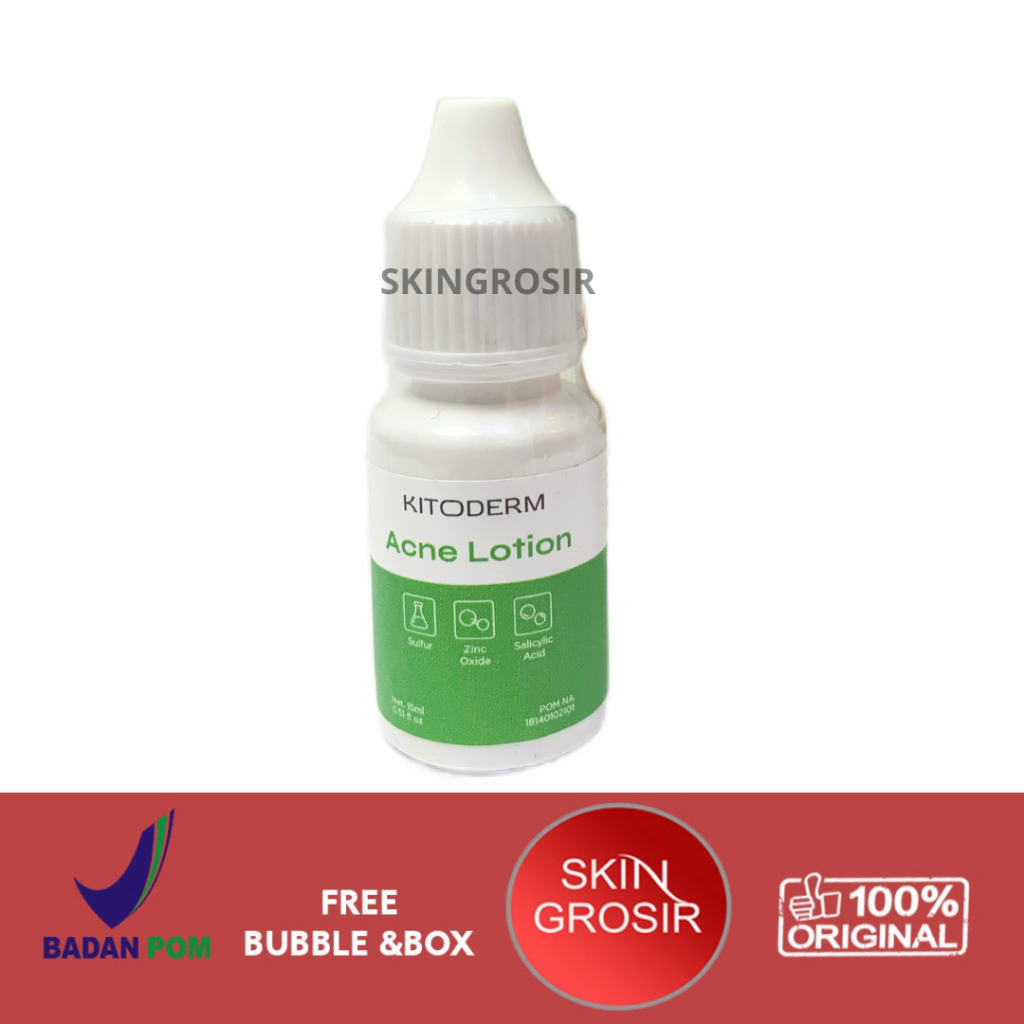 Jual [READY STOCK] KITODERM ACNE LOTION 20ml Original / Lotion ...