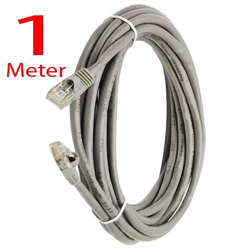 Jual Kabel Lan 1m Cat 6 1meter UTP / Cable LAN Cat6 1 m Network 1mtr ...