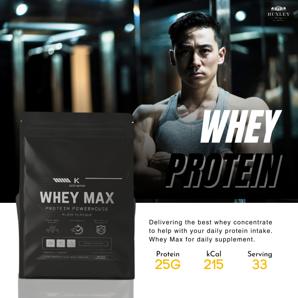 Jual Whey Max Protein Huxley - Minuman Susu Protein Tinggi Masa Otot by ...