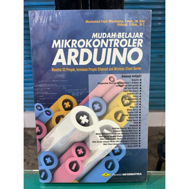 Jual buku mudah belajar mikrokontroler arduino 23 proyek | Shopee Indonesia