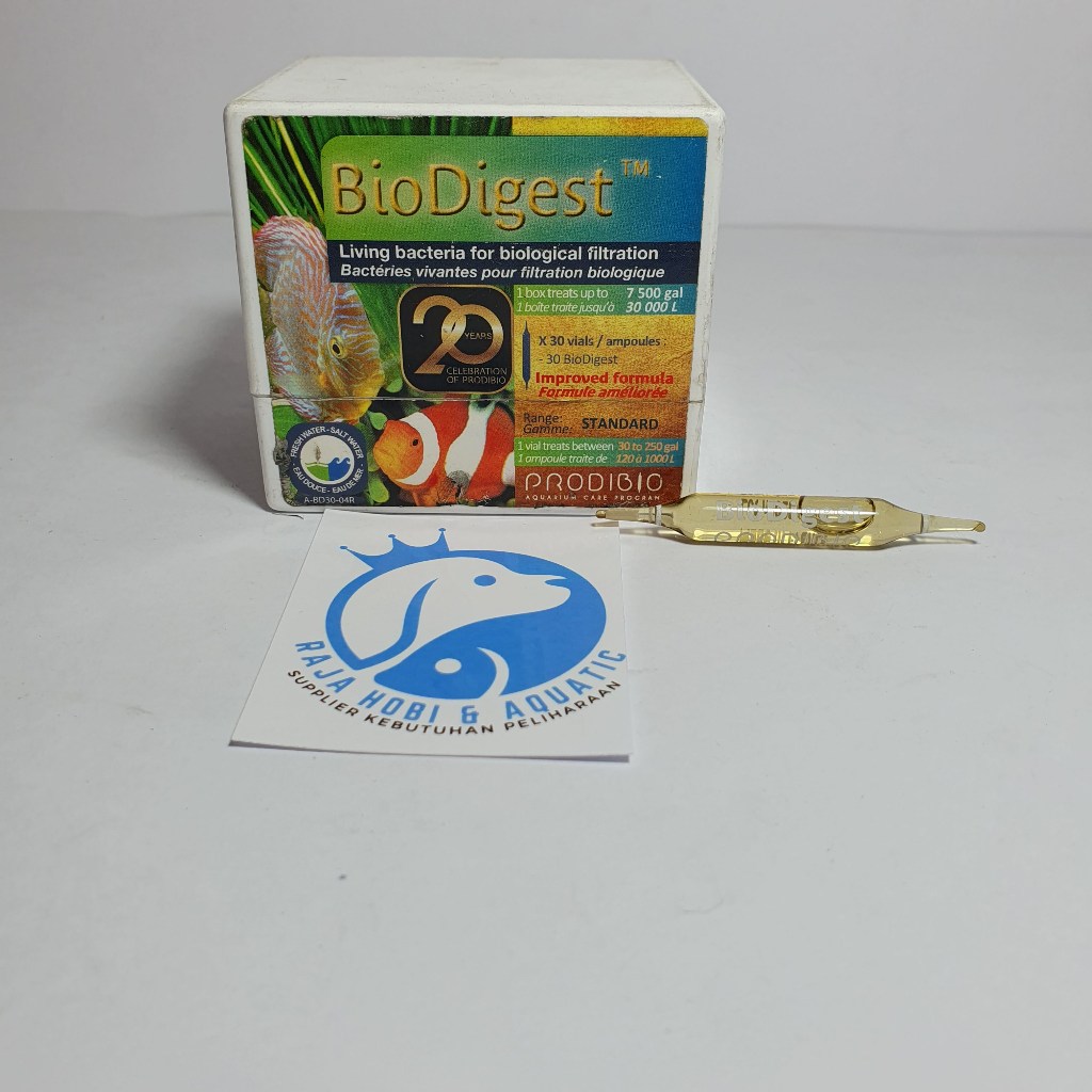 Jual PRODIBIO BIODIGEST BAKTERI STARTER LIVING BACTERIA 1 VIAL AMPUL ...