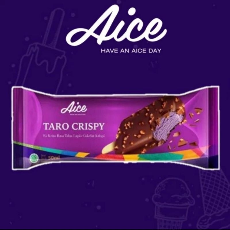 Jual Aice Taro Crispy 50 ml | Shopee Indonesia