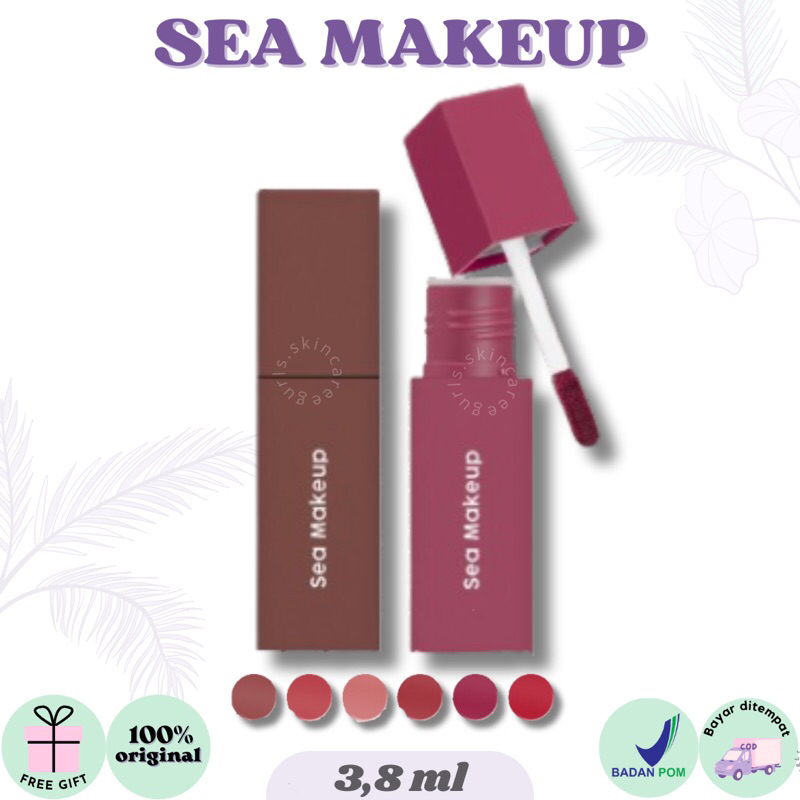 Jual Sea Makeup Lacquer Shake Lip Ink Longlasting Lip Ink 3,8ml | Lip ...
