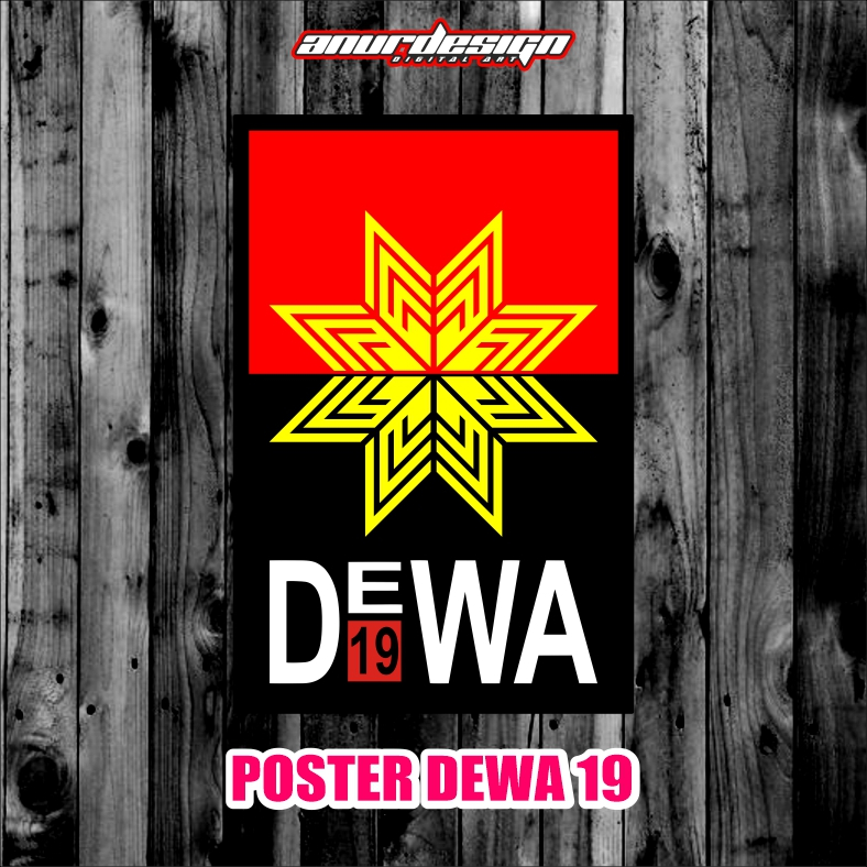 Jual POSTER DEWA 19 | POSTER BAND | POSTER GAUL | DEWA 19 | Shopee ...
