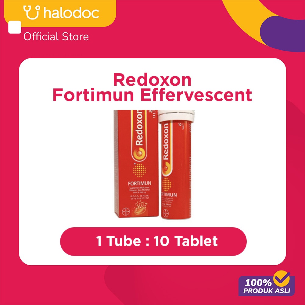 Jual Redoxon Fortimun Effervescent 10 Tablet | Shopee Indonesia